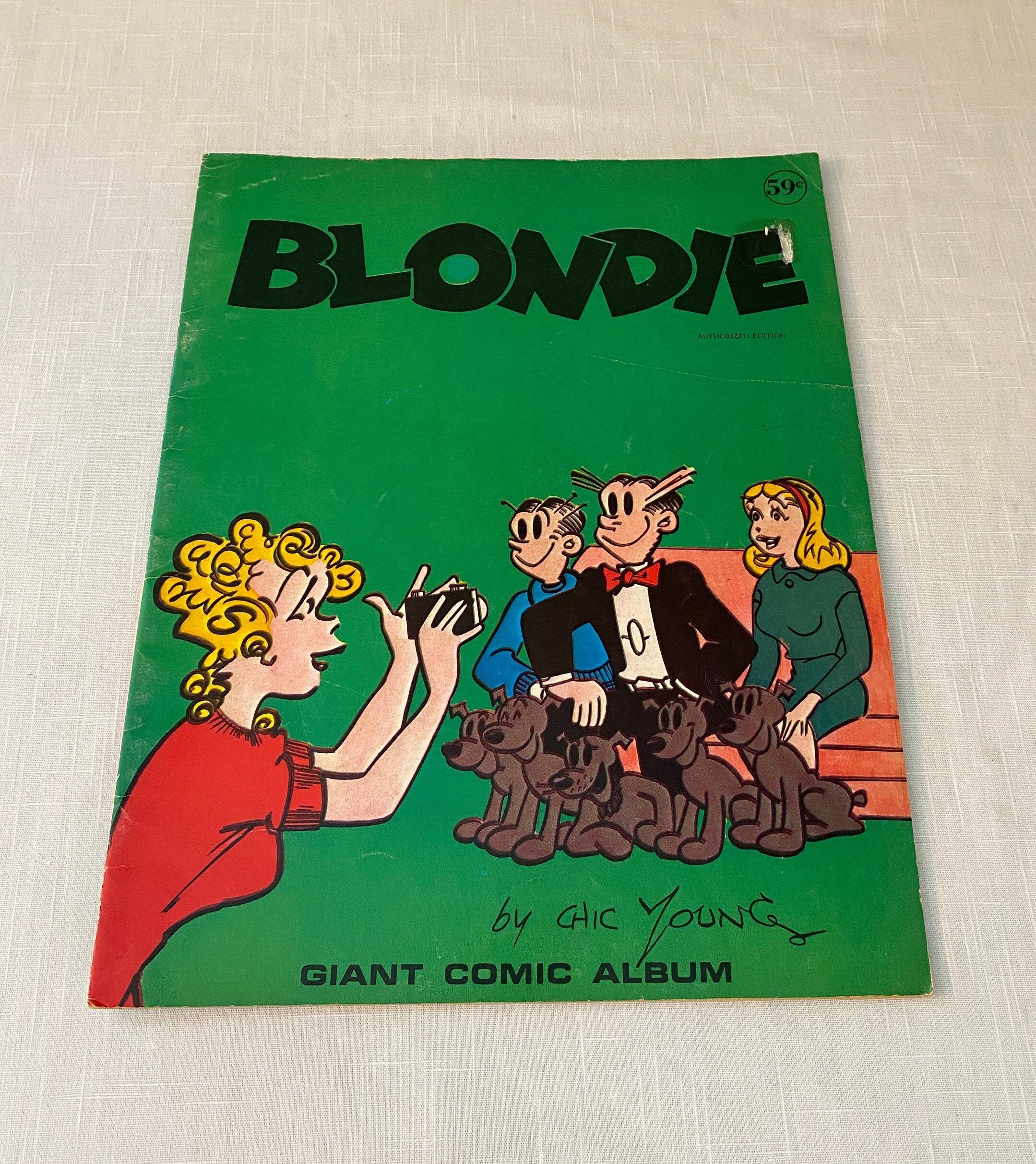 Rare-1972 blondie by Chic Young Giant Comic - Etsy
