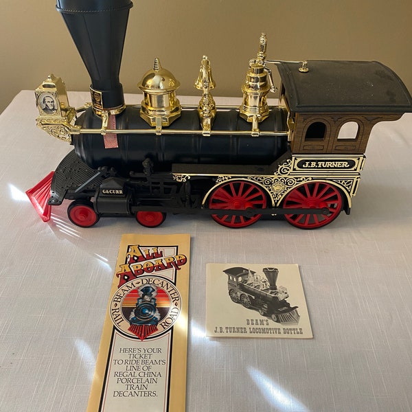 Jim Beam Train Decanters - Etsy