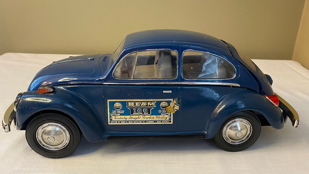 RARE-1973 Volkswagen Beetle Jim Beam Decanter - Etsy