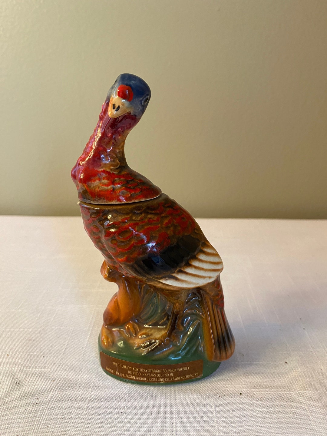Vintage-1971 wild Turkey Number 4 of the Series-nicholas Austin Whiskey ...