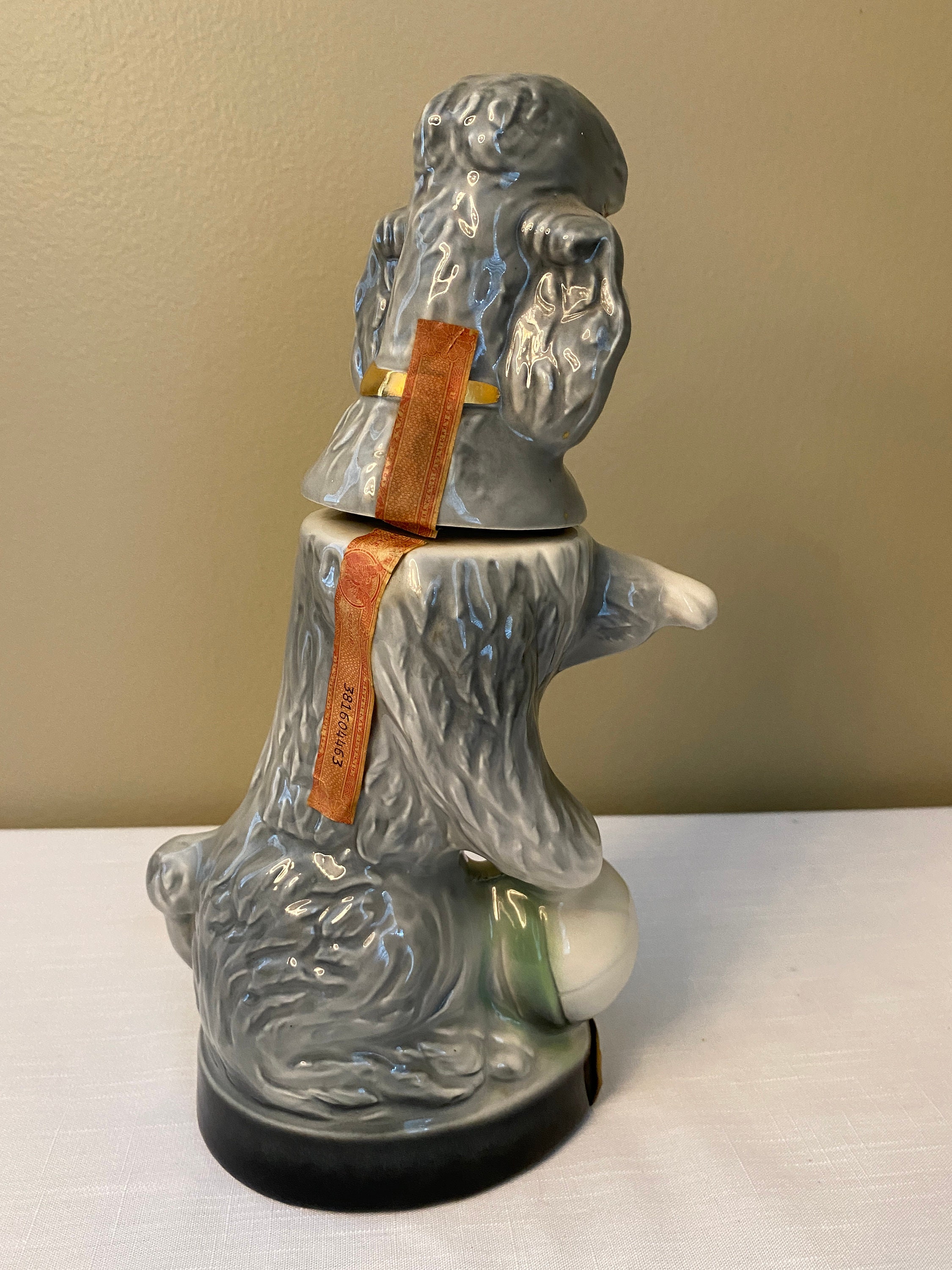 Vintage-1970 Gray penny the Poodle Jim Beam - Etsy