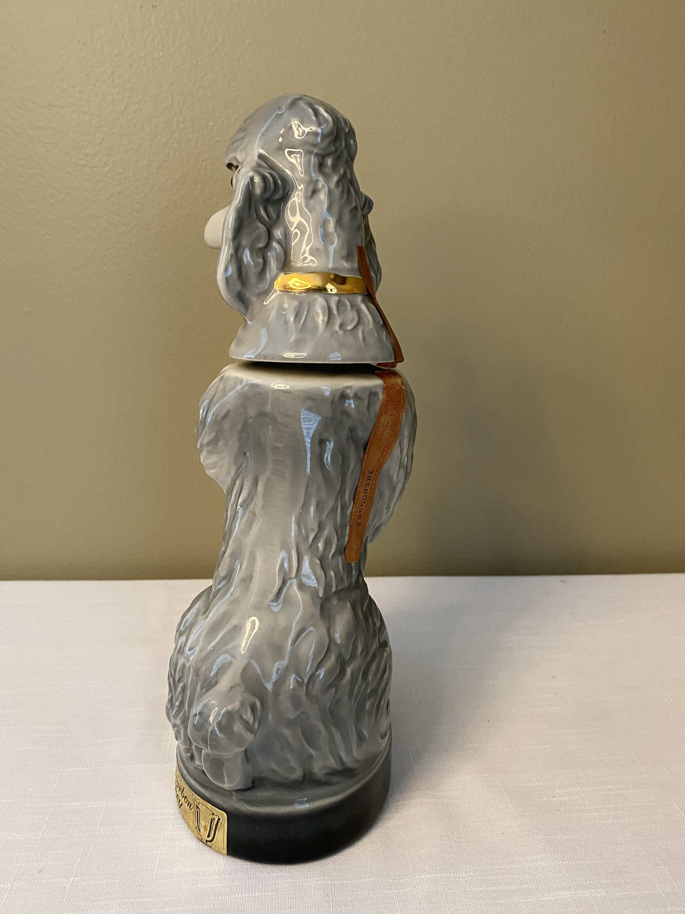 Vintage-1970 Gray penny the Poodle Jim Beam - Etsy