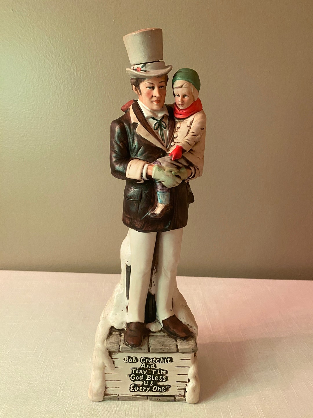 RARE-1977 "bob Cratchit and Tiny Tim" Ski Country Limited Edition ...