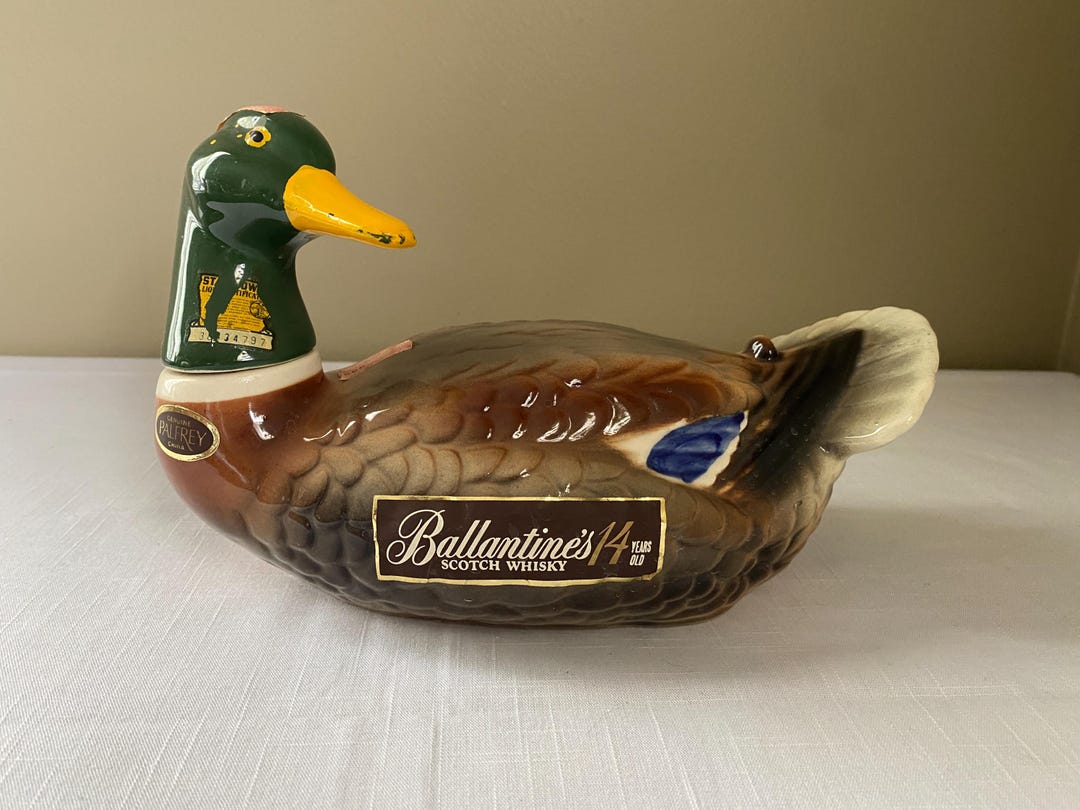 Vintage-1960 "mallard Duck" Ballantine's Barware Bar Decanter - Etsy
