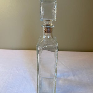 RARE-1964 four Roses Cut Glass Whiskey Decanter - Etsy