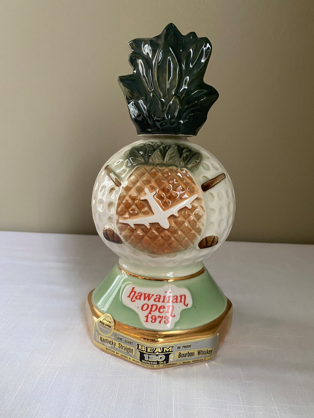 Rare-1973 "hawaii" Hawaiian Open Jim Beam . Decanter - Etsy