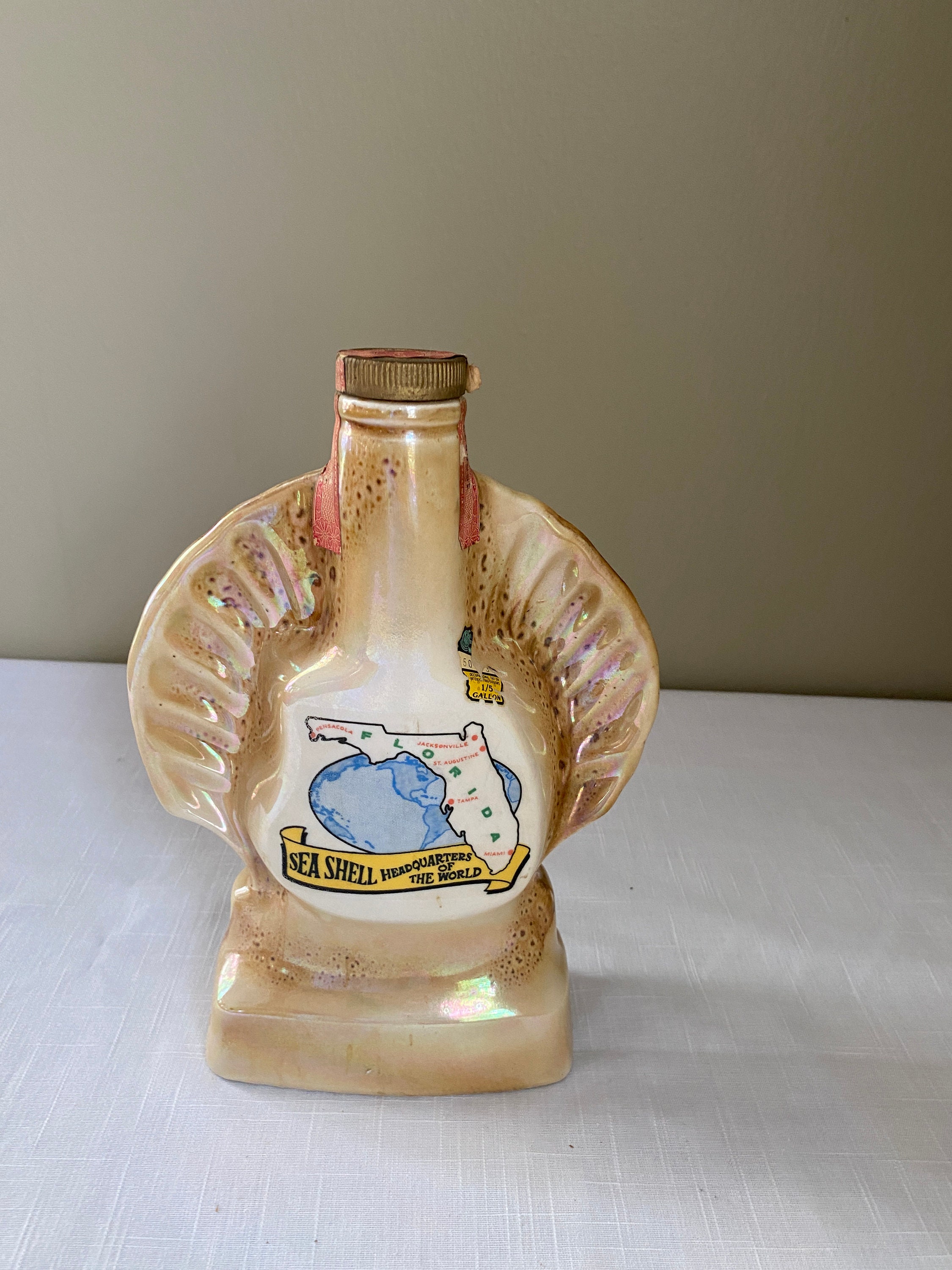 Vintage-1968 "florida-sea Shell" Headquarters of the World Jim Beam ...