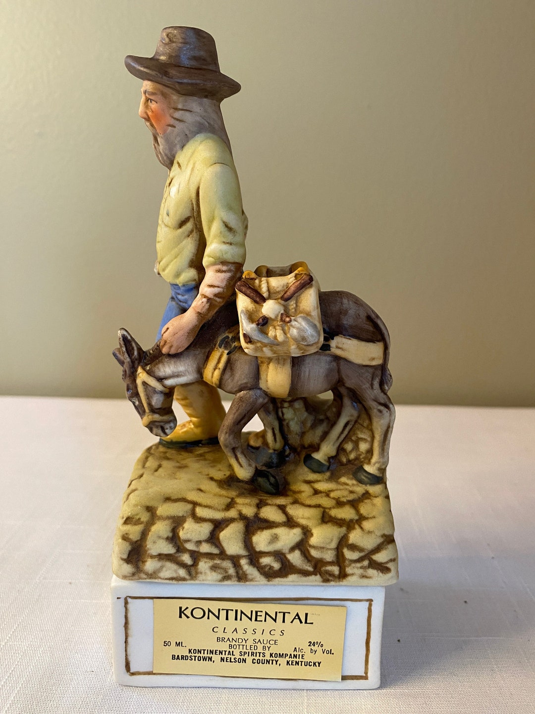 Rare-1978 "prospector #1" Statue Kontinental Classics Porcelain Limited ...