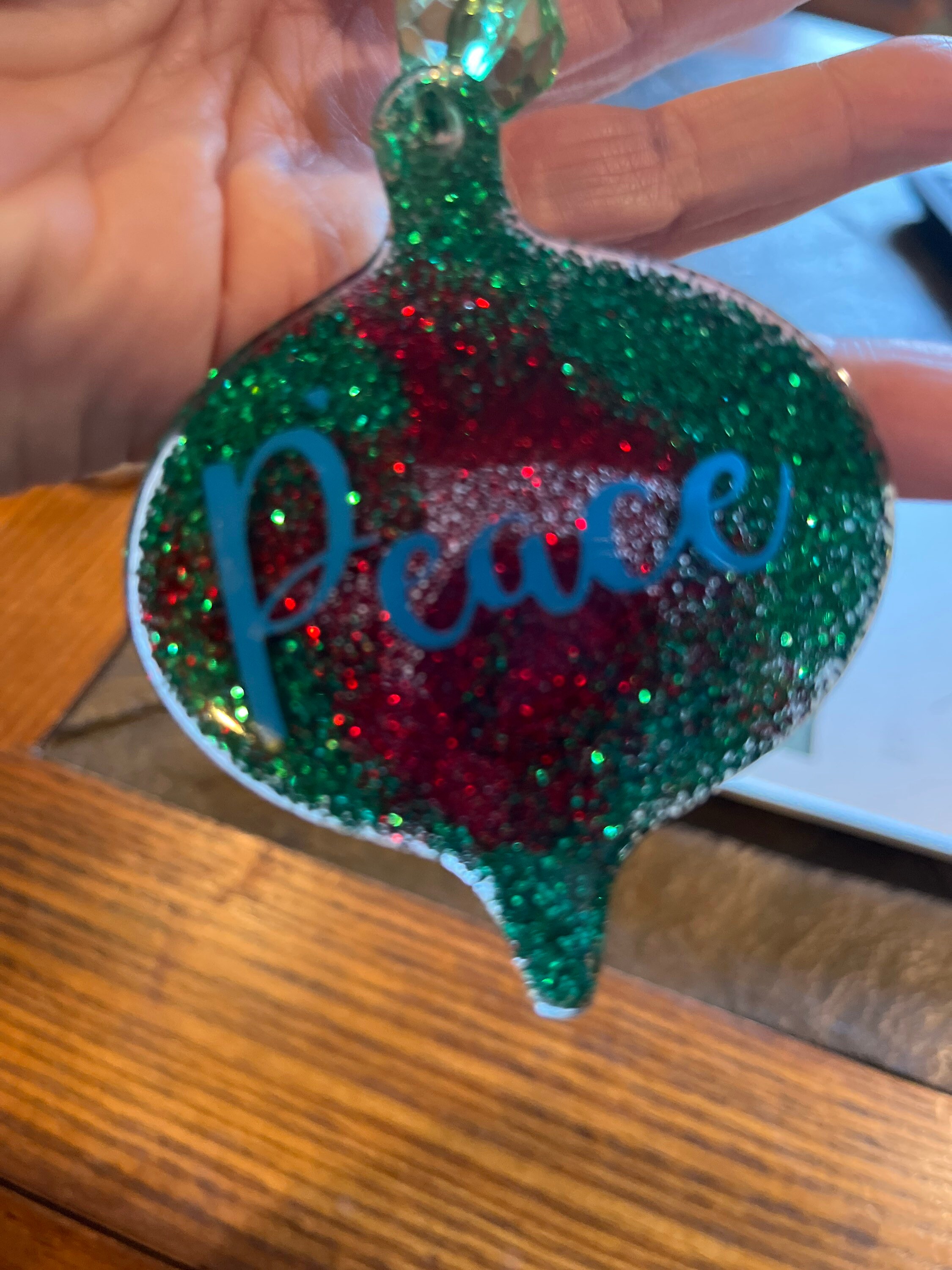 Christmas Ornament Keychain - Etsy