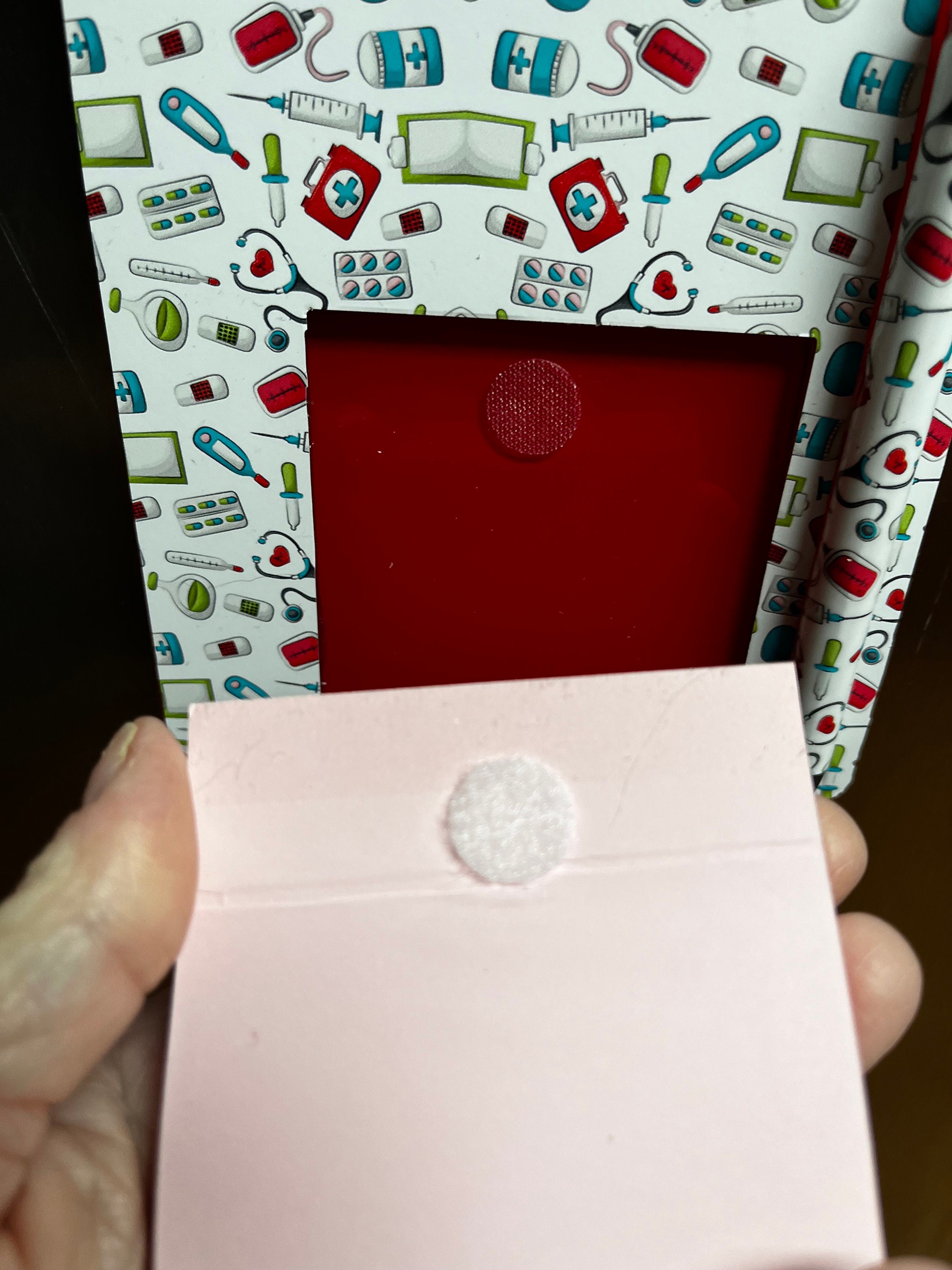 Magnetic Post It Note Holder - Etsy