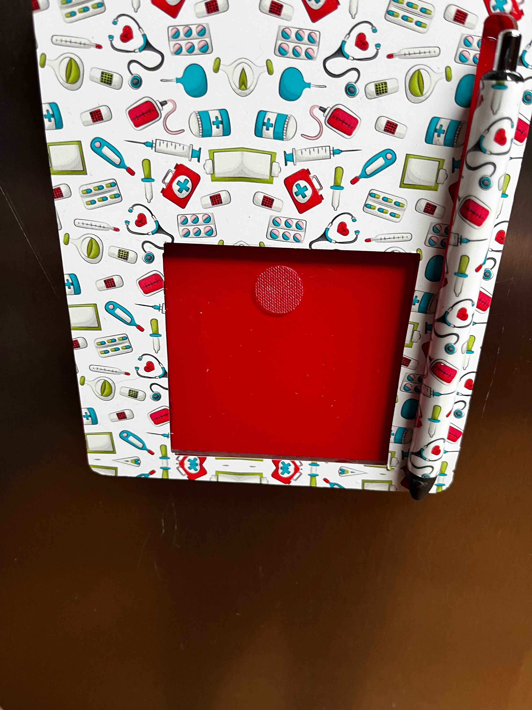 Magnetic Post It Note Holder - Etsy