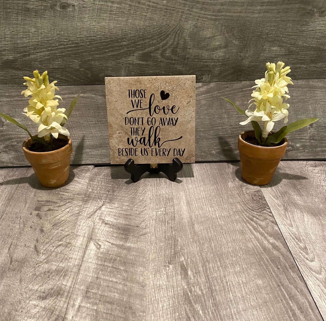 Memorial Tile With Stand - Etsy