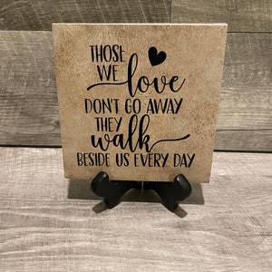 Memorial Tile With Stand | Etsy