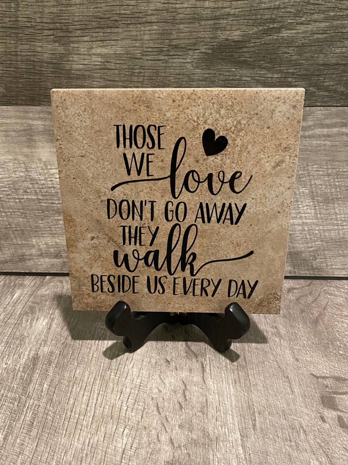 Memorial Tile With Stand | Etsy