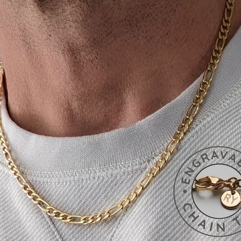 Number Thick Chain - Etsy