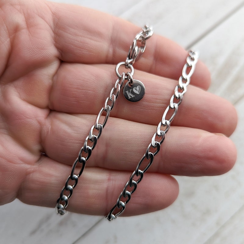 Mens Chain With Initial - Etsy