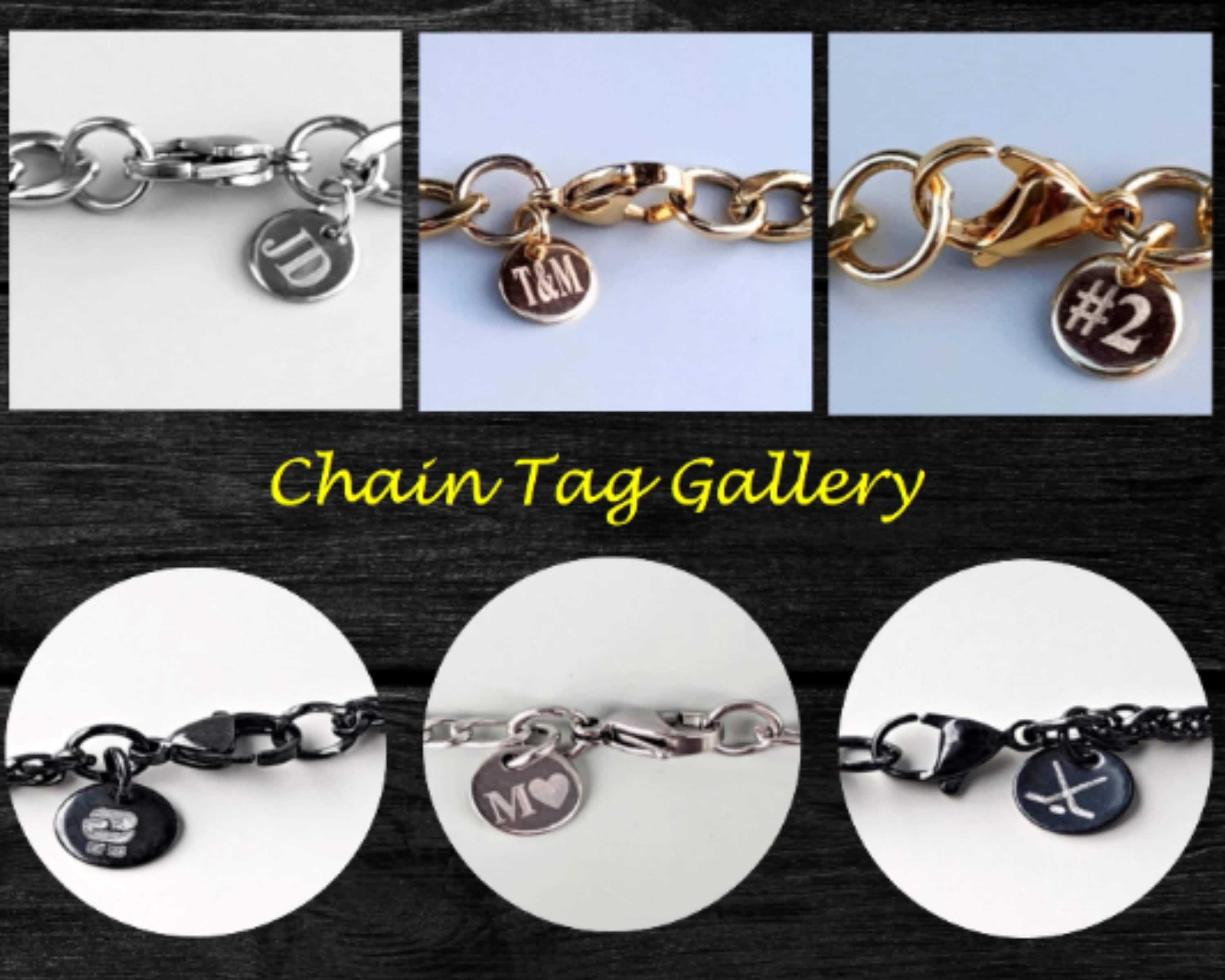 Mens Chain, 2mm Silver Mens Box Chain, Personalized Chain, Custom Mens ...