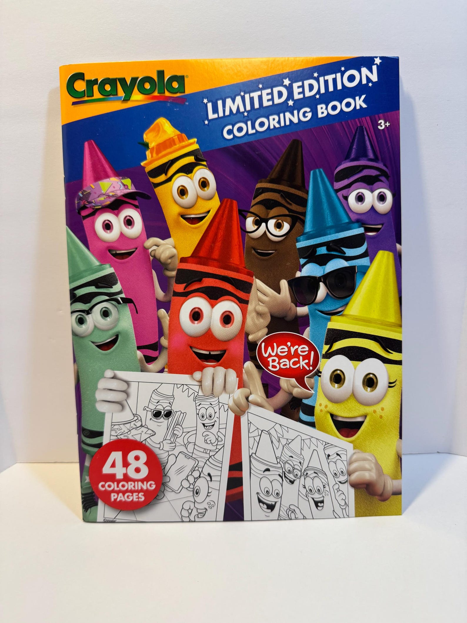 Crayola Limited Edition Retired Colors Coloring Book - Etsy