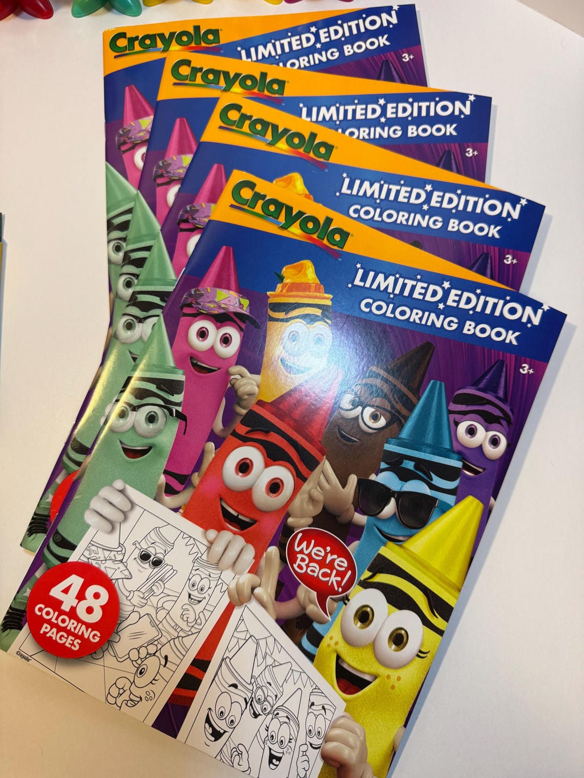 Crayola Limited Edition Retired Colors Coloring Book - Etsy