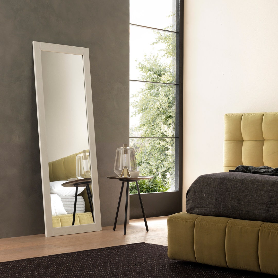 Arhome Floor Mirror, 160 X 60 White Ash, Made in Italy - Etsy
