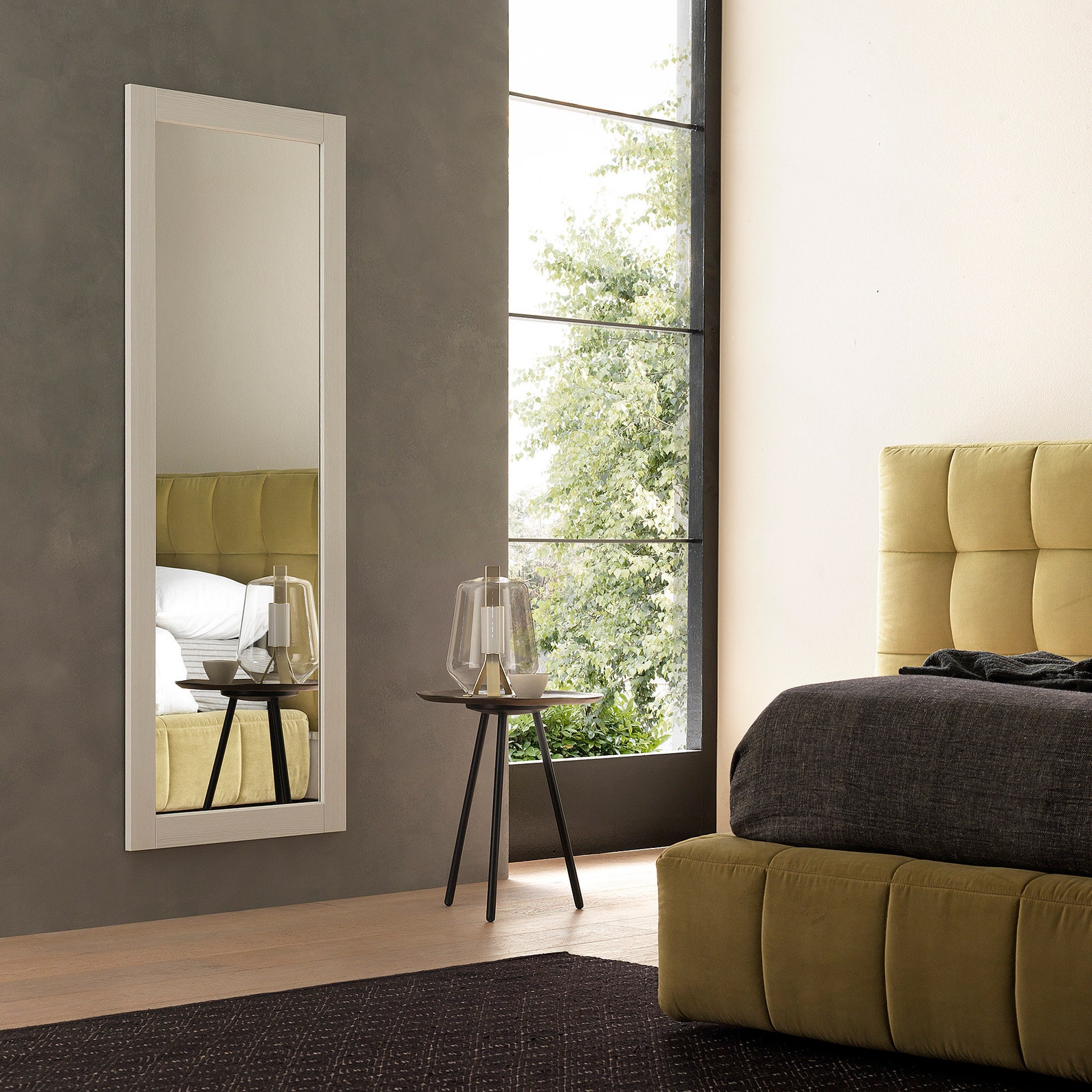 ARHome Floor Mirror 160 x 60 White Ash Made in Italy | Etsy