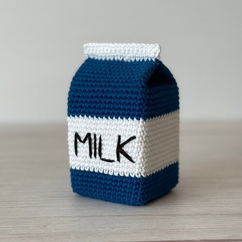 Handmade Crochet Amigurumi Milk Carton Pattern PDF - Etsy