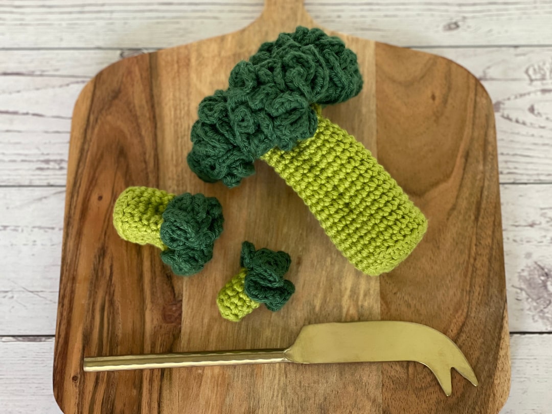 CROCHET PATTERN Broccoli 3-in-1: Stalk, Stem & Floret Eco-friendly ...