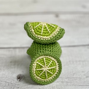 CROCHET PATTERN Lime | 3 Ways - Whole, Wedge & Slice | Eco-friendly ...