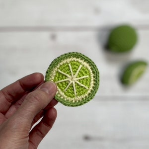 CROCHET PATTERN Lime | 3 Ways - Whole, Wedge & Slice | Eco-friendly ...