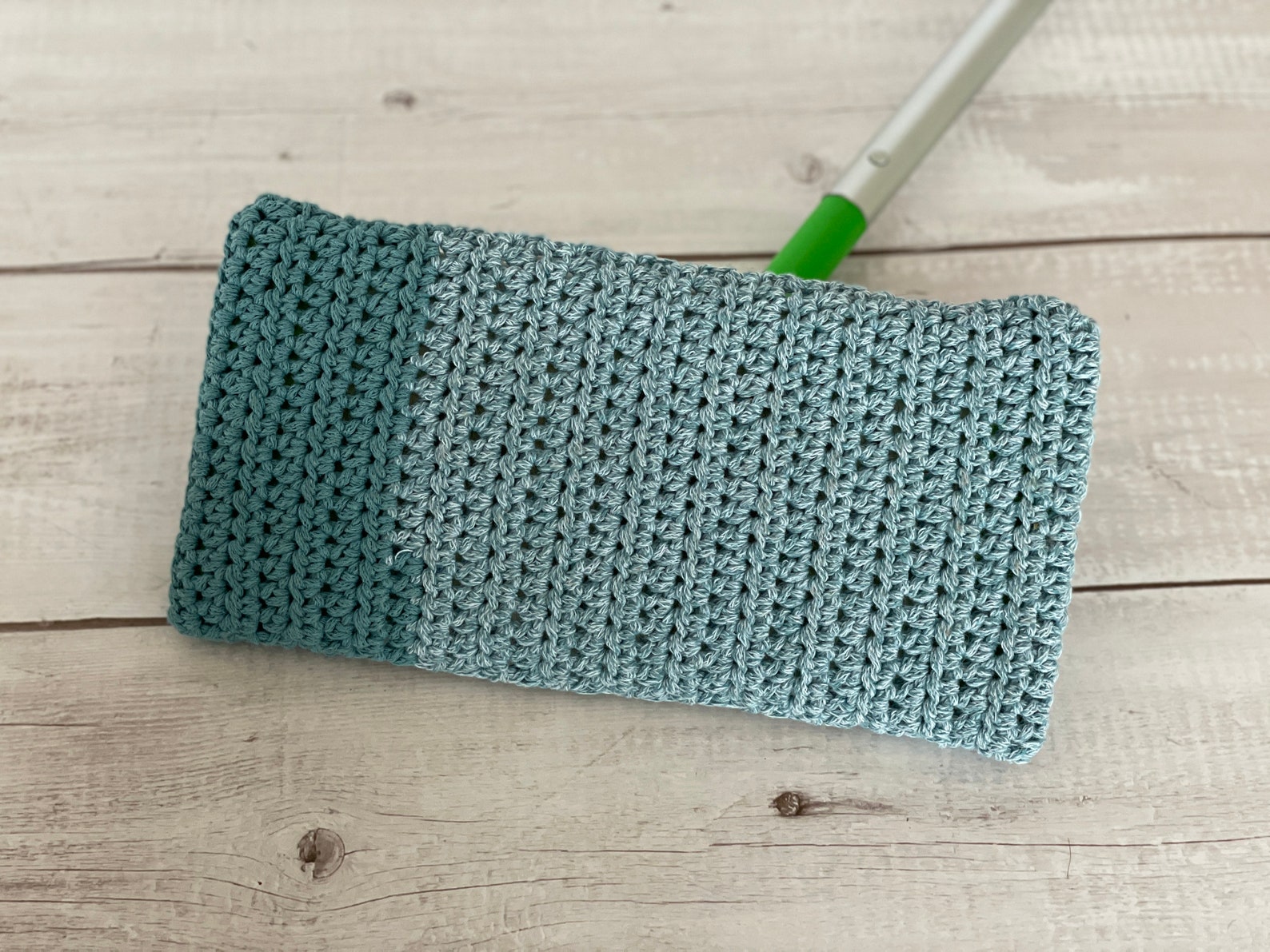 CROCHET PATTERN Swiffer Mop Cover | 3-in-1 Washable Cotton Reusable ...
