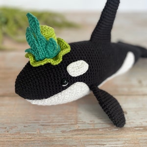 CROCHET PATTERN Orca | Kalla the Orca Whale + Video Tutorial | Eco ...