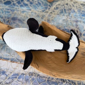 CROCHET PATTERN Orca | Kalla the Orca Whale + Video Tutorial | Eco ...
