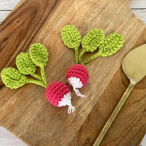 CROCHET PATTERN Radish | Eco-friendly Sustainable Amigurumi Summer ...