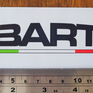 Car Sticker - Abarth - Set of 2 - 150mm Length - Outdoor - Etsy