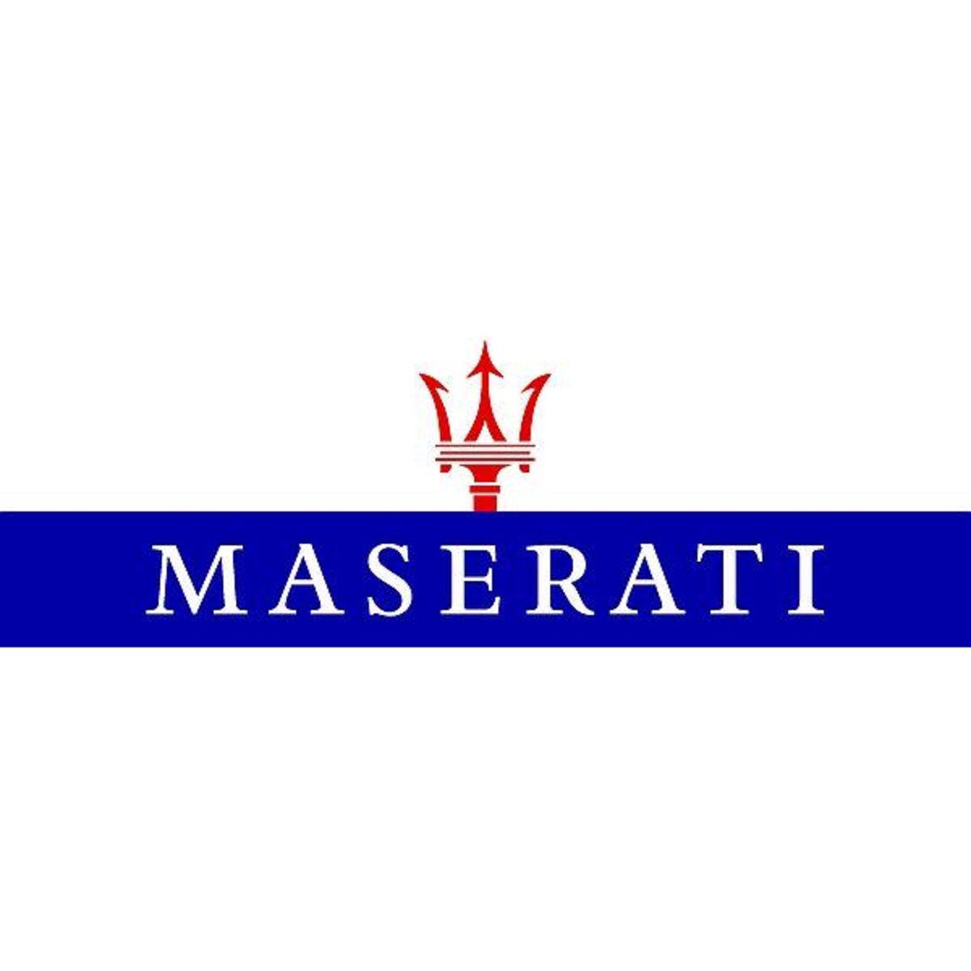 Super Size Sticker - Maserati - 600mm X 200mm - Pack of 2 - Outdoor ...