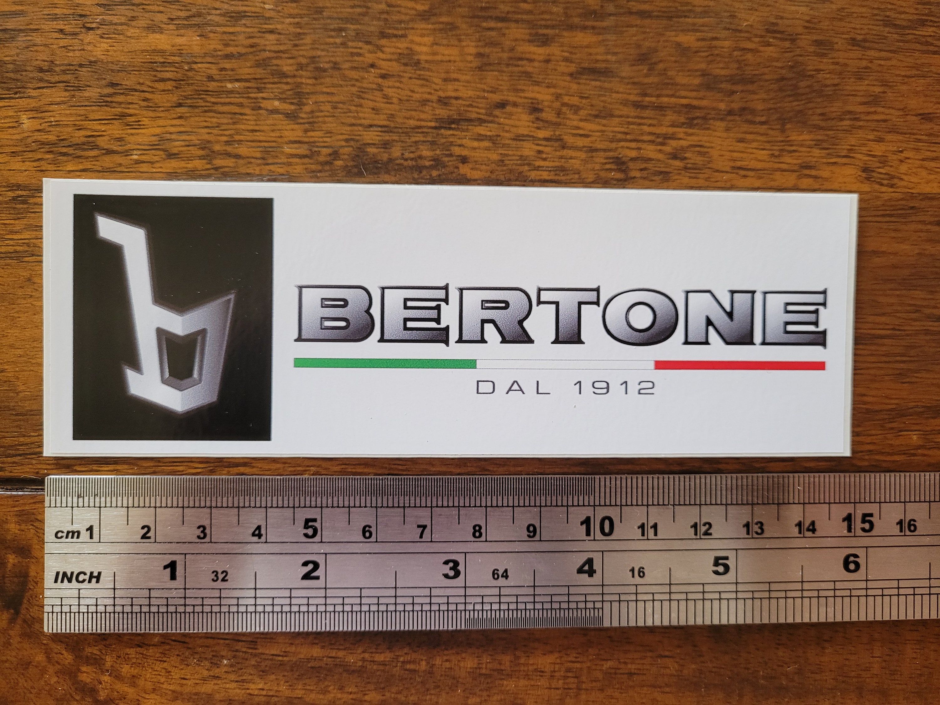 Car Sticker Bertone Set of 2 150mm Length Outdoor - Etsy
