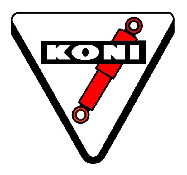 Car Sticker Koni Set of 2 150mm Triangle Outdoor - Etsy