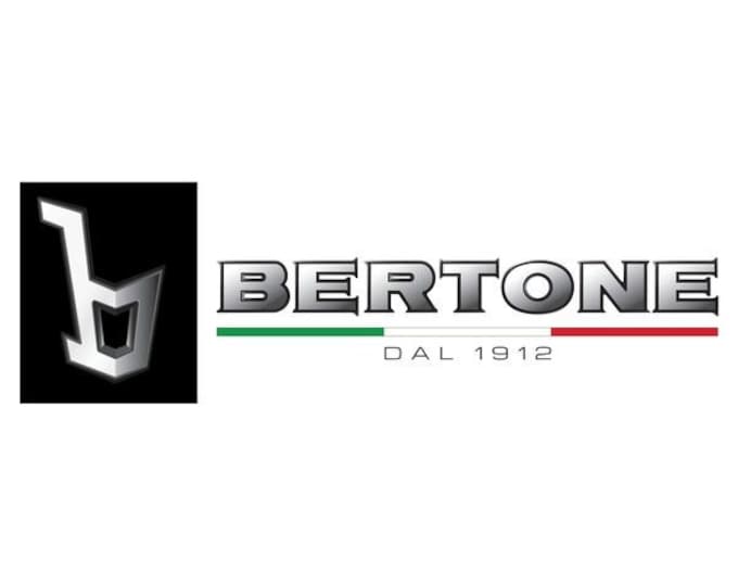 Metal Stickers Car Wheel Center Cap Stickers Set of 4 Bertone 3 Vintage ...