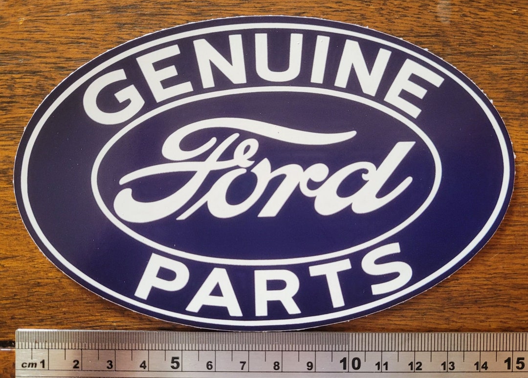 Car Sticker Ford Genuine Parts Set of 2 150mm Oval - Etsy Australia