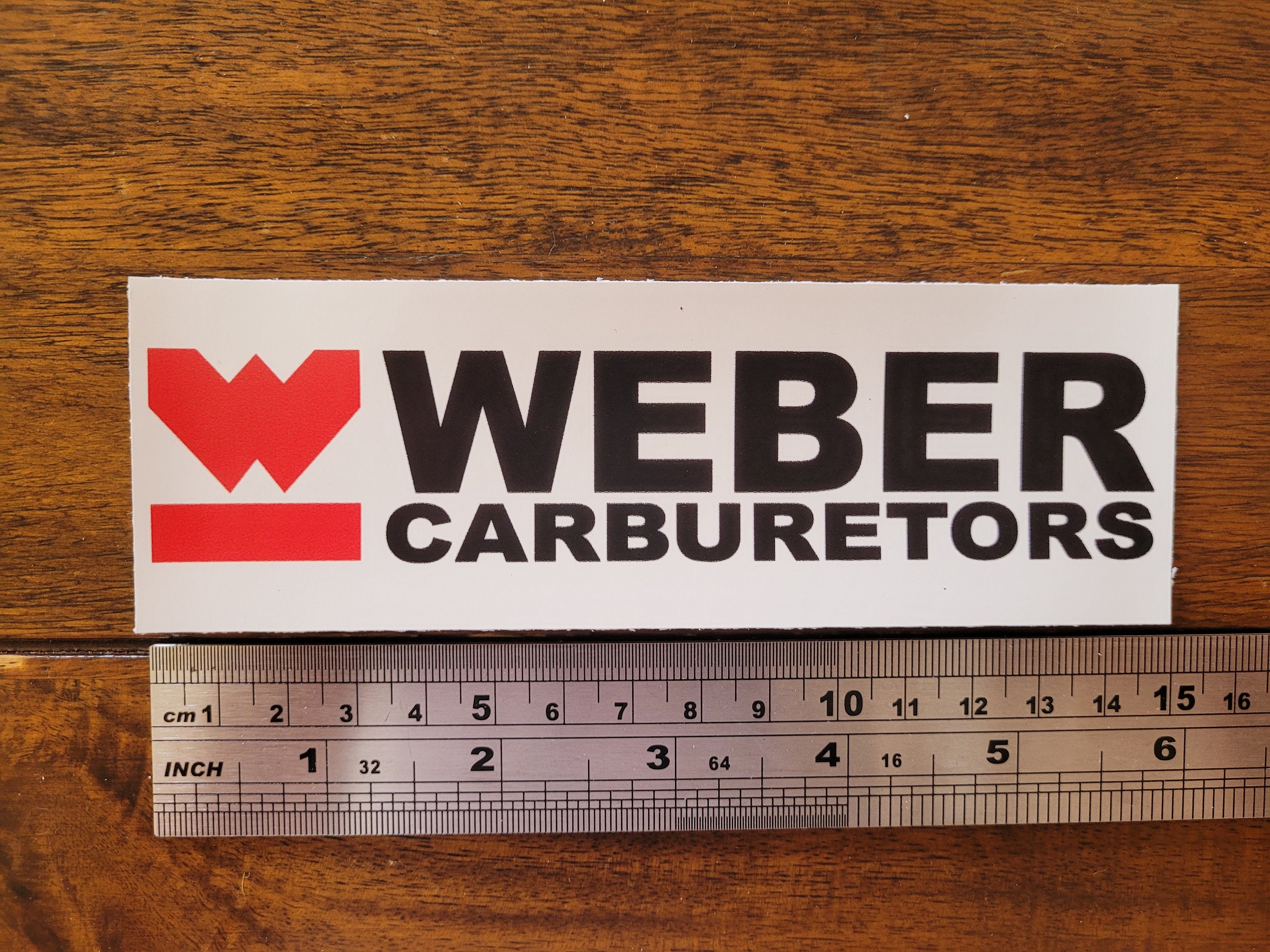 Car Sticker - Weber Carburetors - Set of 4 - 150mm Length - Outdoor - Etsy