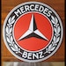 Garage Sign - Mercedes Benz - Circle 15.5" - Easy to Hang | Personal ...