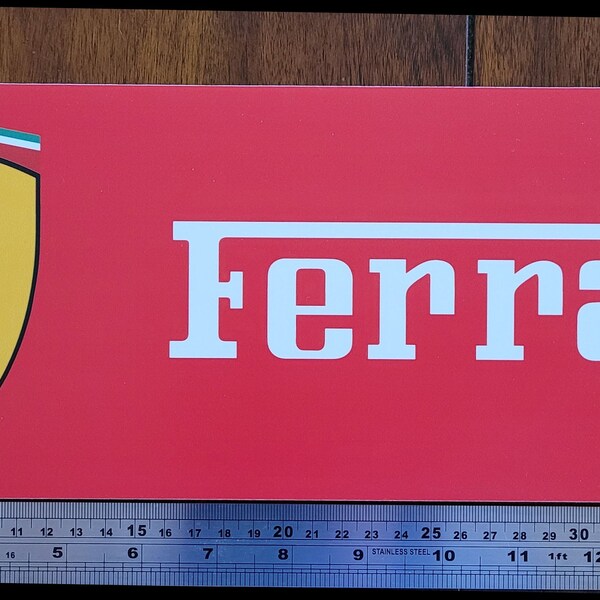Ferrari Sign - Etsy