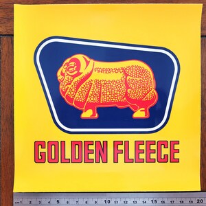Car Sticker - Golden Fleece - 200mm (8") Square - Outdoor - Etsy