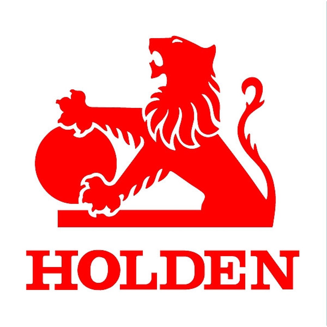 Car Sticker - Holden Long-tailed Lion 1969-1994- Set of 2 - 100mm ...