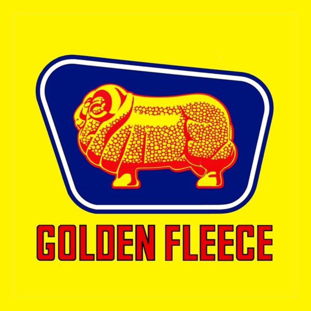 Car Sticker - Golden Fleece - 200mm (8") Square - Outdoor - Etsy