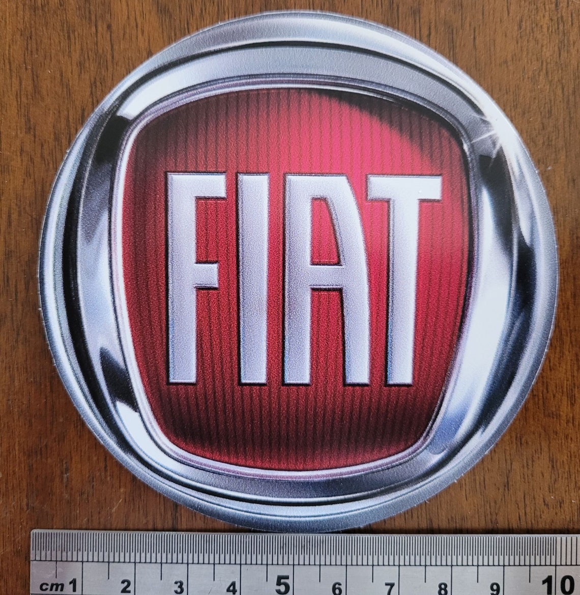 Car Sticker - Fiat - Set of 4 - 100mm Circle - Outdoor - Etsy