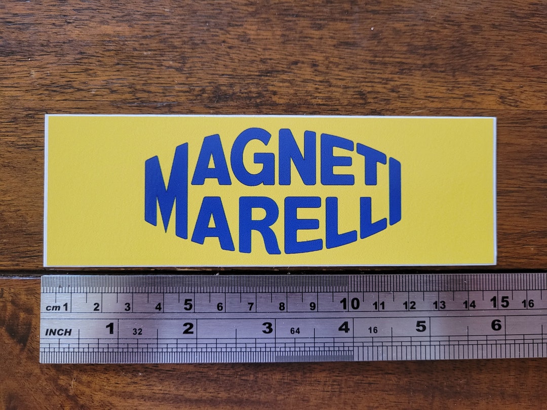 Car Sticker Magneti Marelli Set of 2 150mm Length Outdoor - Etsy