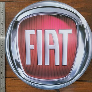 Garage Sign - Fiat Badge - Easy to Hang - Circle 15.5" Personal Mancave ...