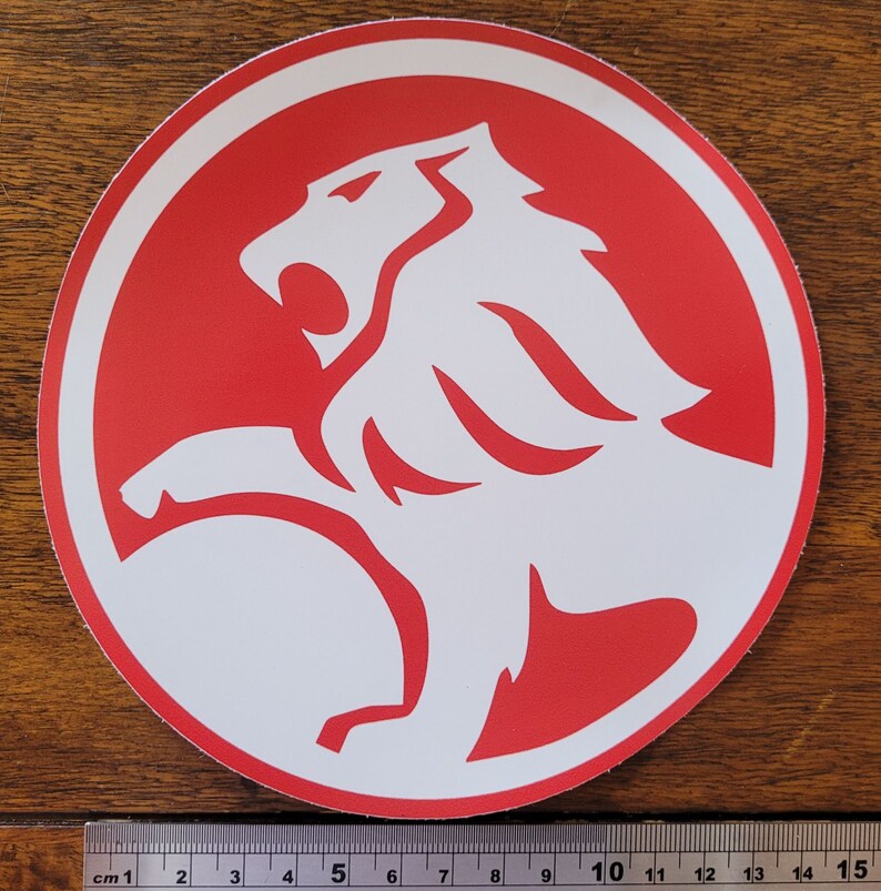 Car Sticker - Holden Lion - Set of 2 - 150mm Circle - Outdoor - Etsy
