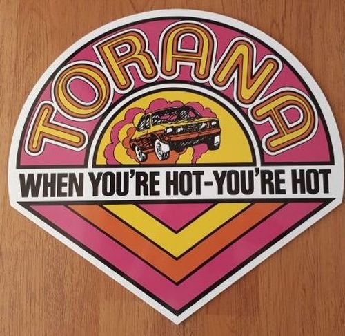 Garage Sign Holden Torana Metal 2 Feet Cut to Shape Décor Wall Auto ...